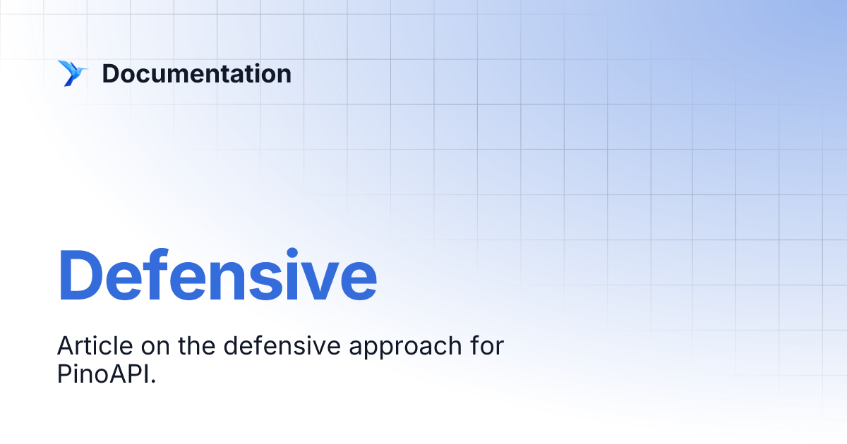 Defensive | Documentation